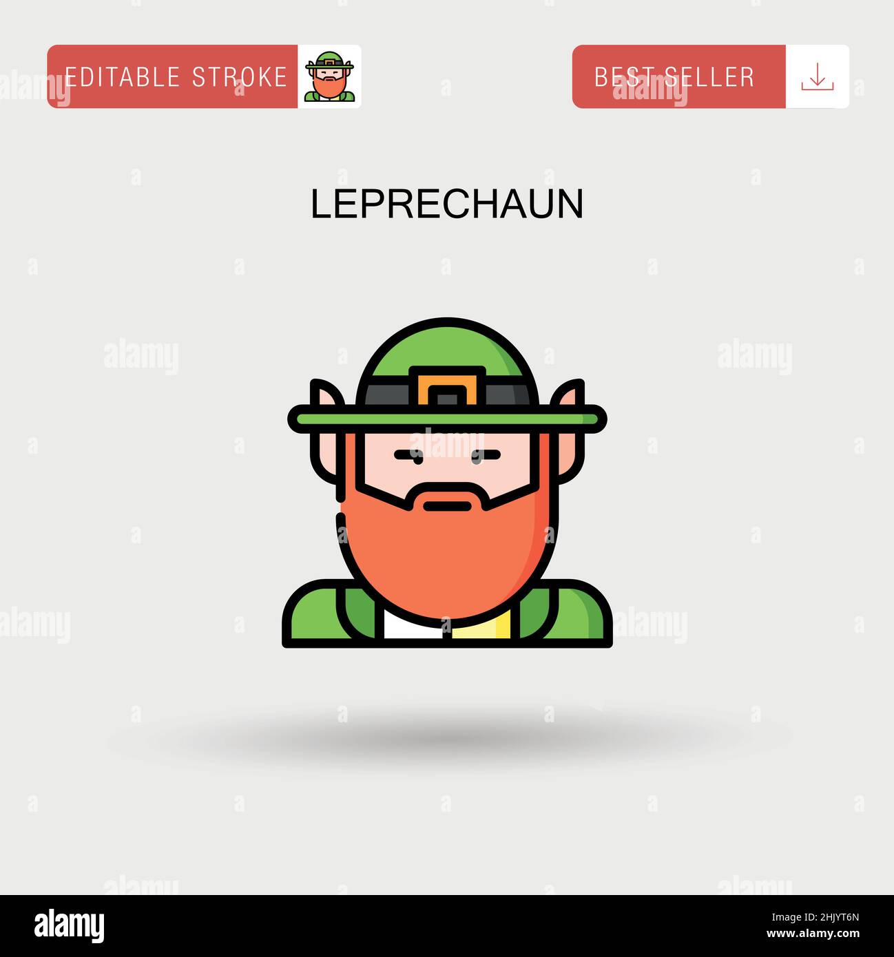 Cartoon leprechauns st patricks Stock Vector Images - Alamy