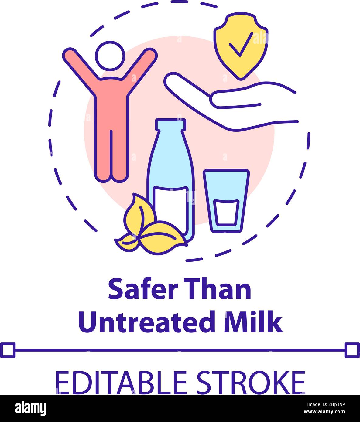 Pasteurization milk illustration hi-res stock photography and images ...