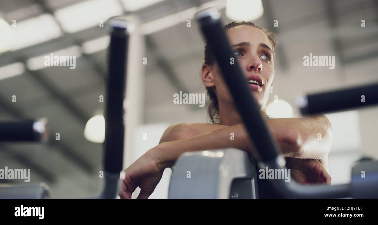 You wont get that body by doing nothing Stock Photo - Alamy
