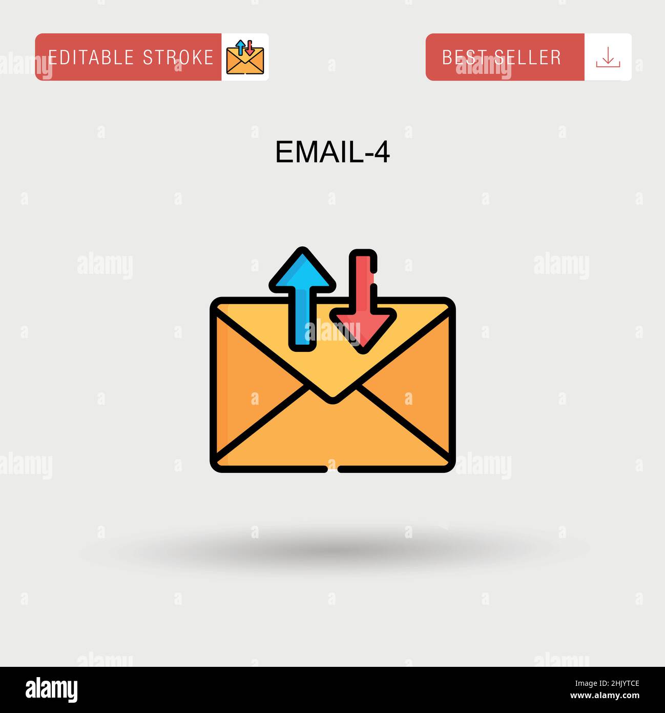 Email message communication design hi-res stock photography and images ...