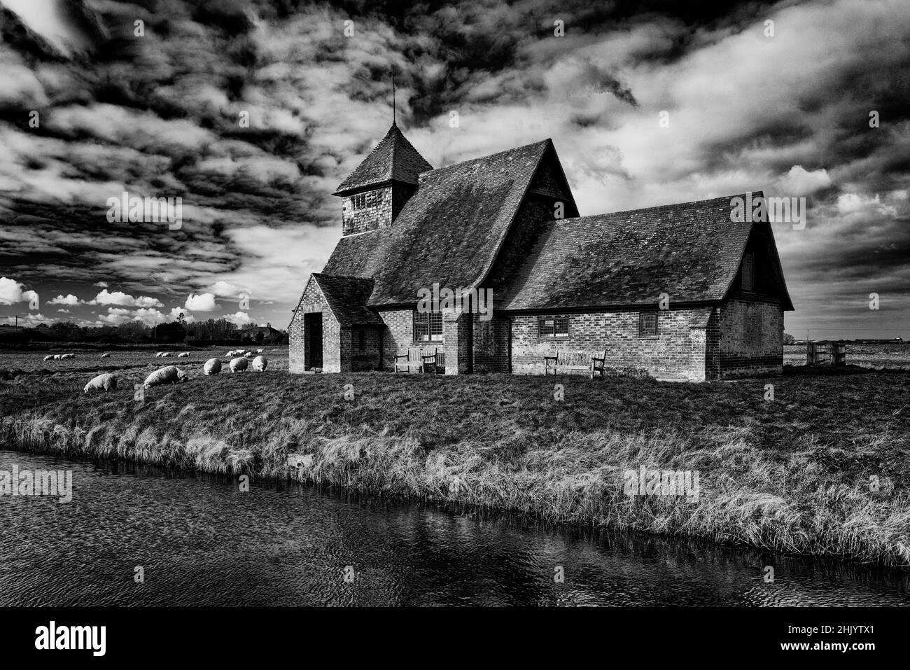 Kent marsh Black and White Stock Photos & Images - Alamy