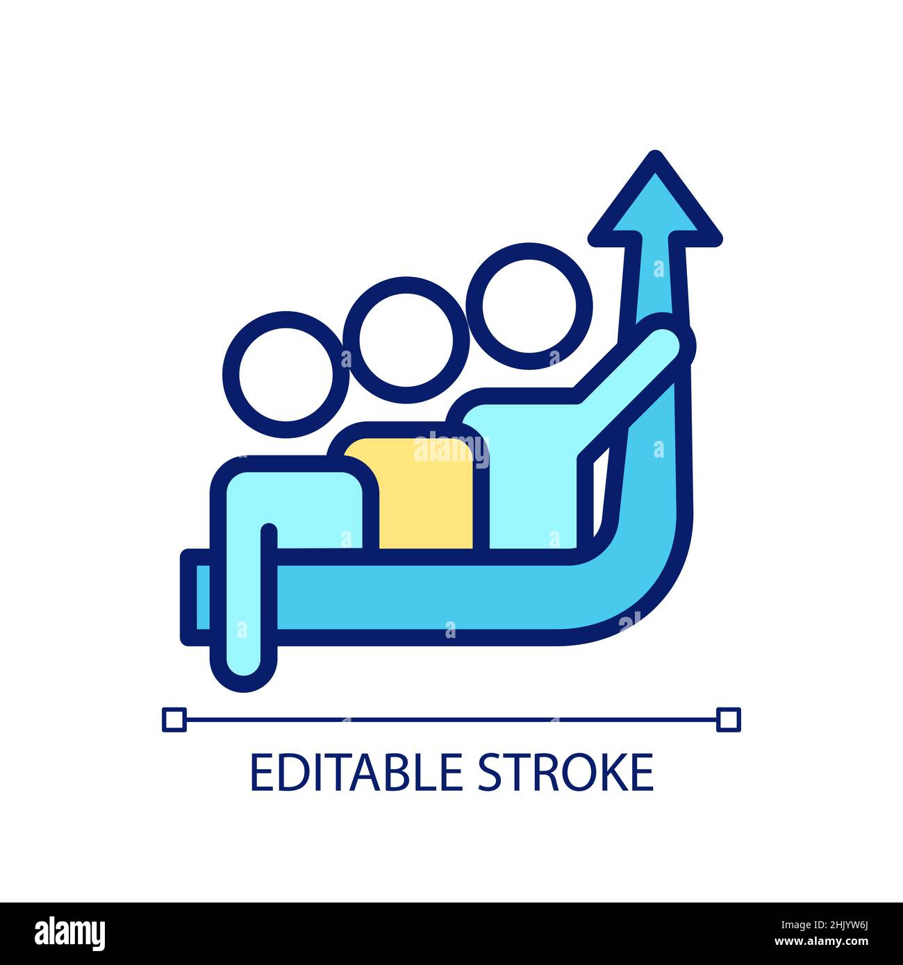 Common goal pixel perfect RGB color icon Stock Vector Image & Art - Alamy