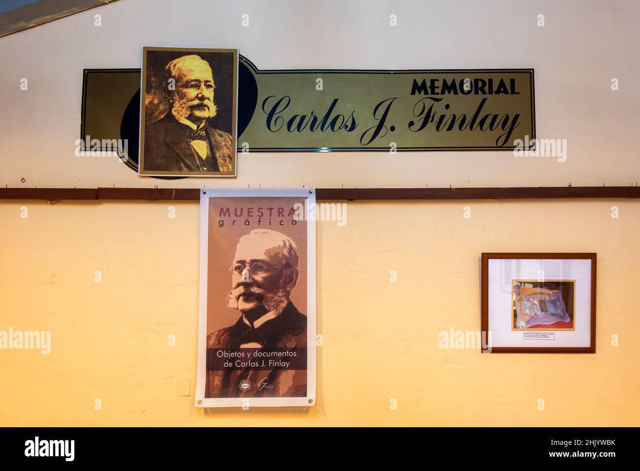 Museum Natal House of Carlos J. Finlay, Camaguey, Cuba Stock Photo - Alamy