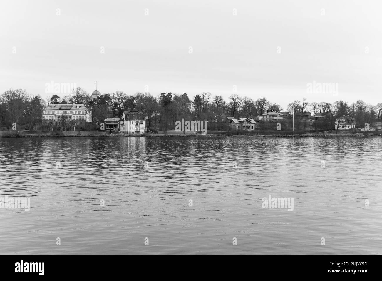 Sunrise over swamp Black and White Stock Photos & Images - Alamy