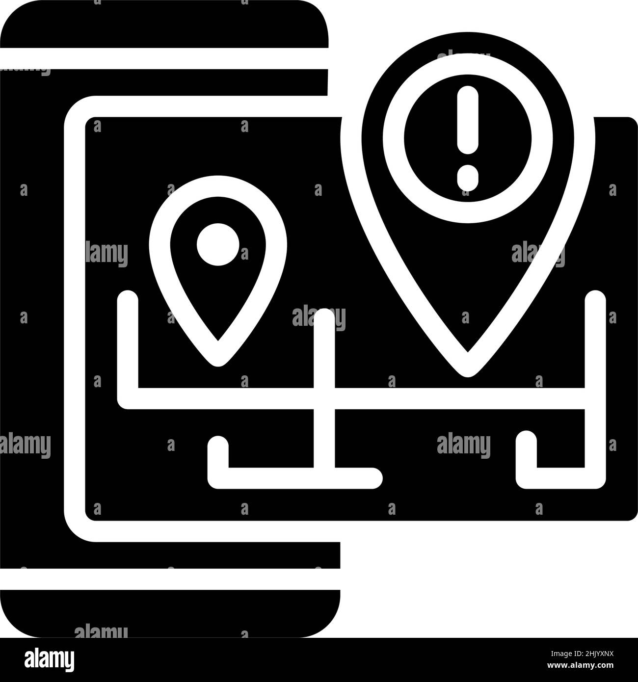Traffic regulation black glyph icon Stock Vector Image & Art - Alamy