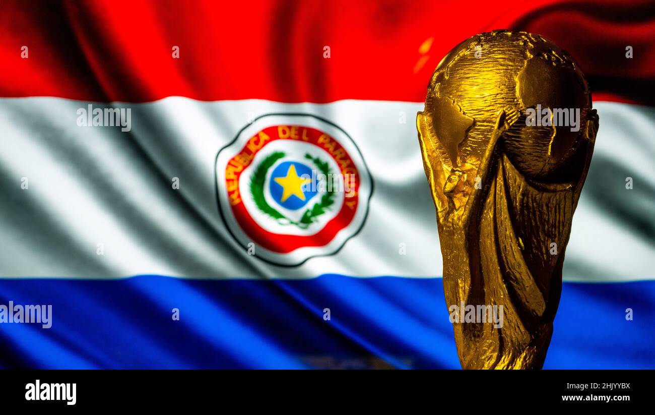 Paraguay Soccer Logo