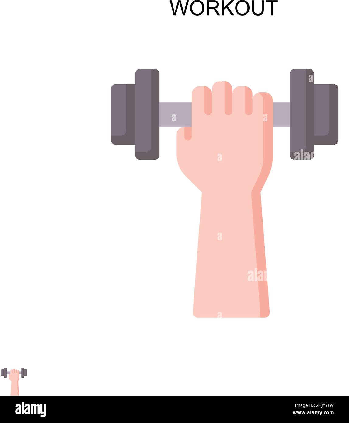 Woman, bodybuilder and pose Stock Vector Images - Alamy