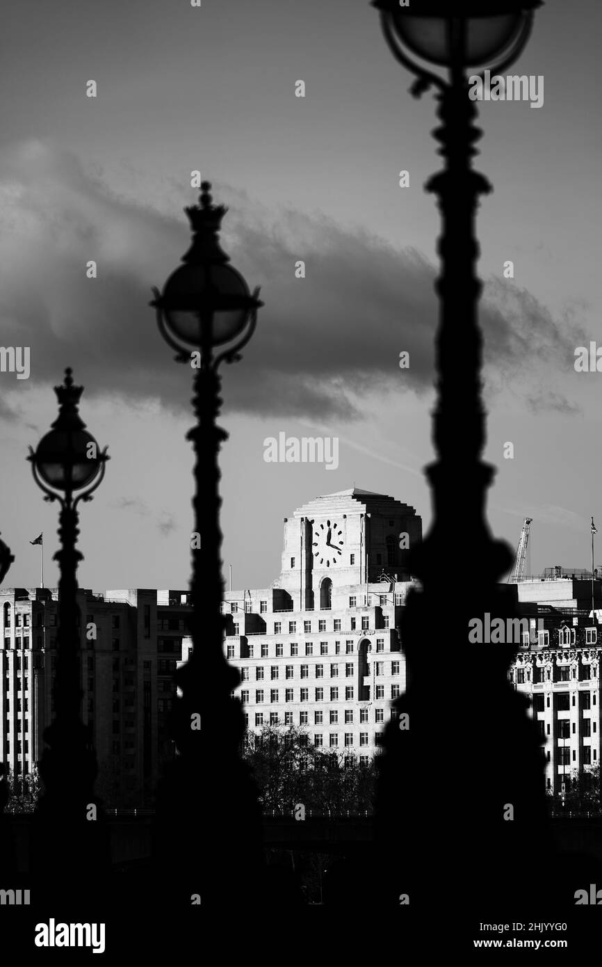 The Shell Clock Stock Photo - Alamy