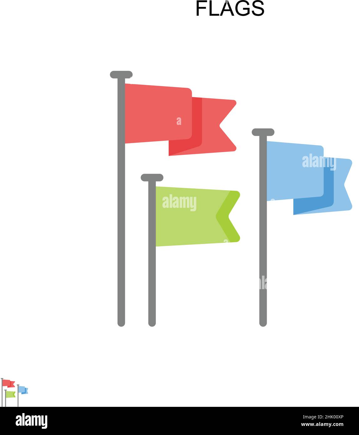 North america with national flags Stock Vector Images - Alamy