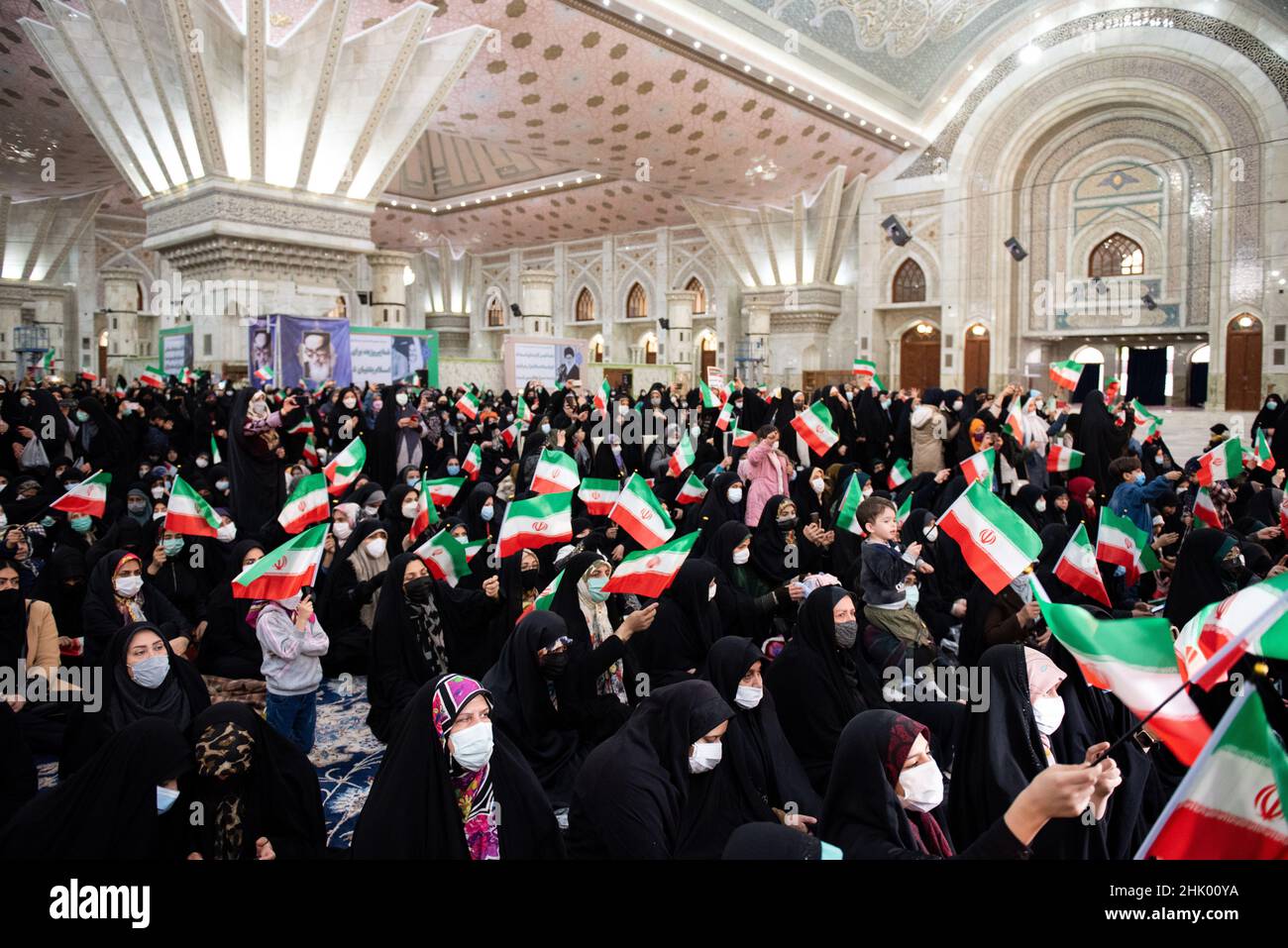 Ayatollah khomeini mask hi-res stock photography and images - Alamy