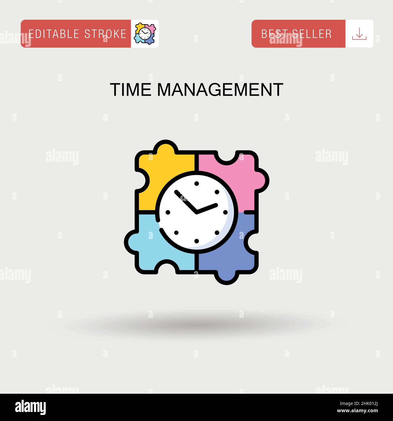 Time management banner hi-res stock photography and images - Alamy