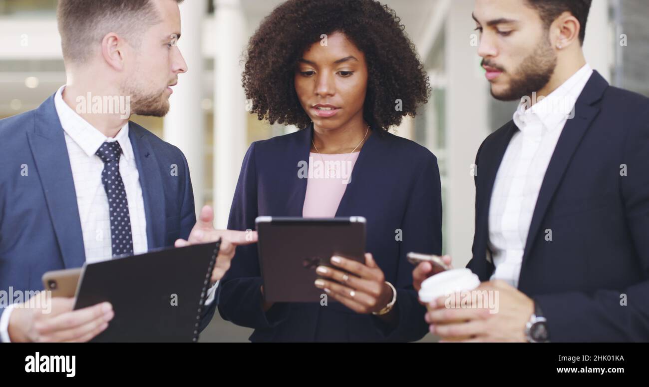 Working together means coming up with more ideas Stock Photo - Alamy