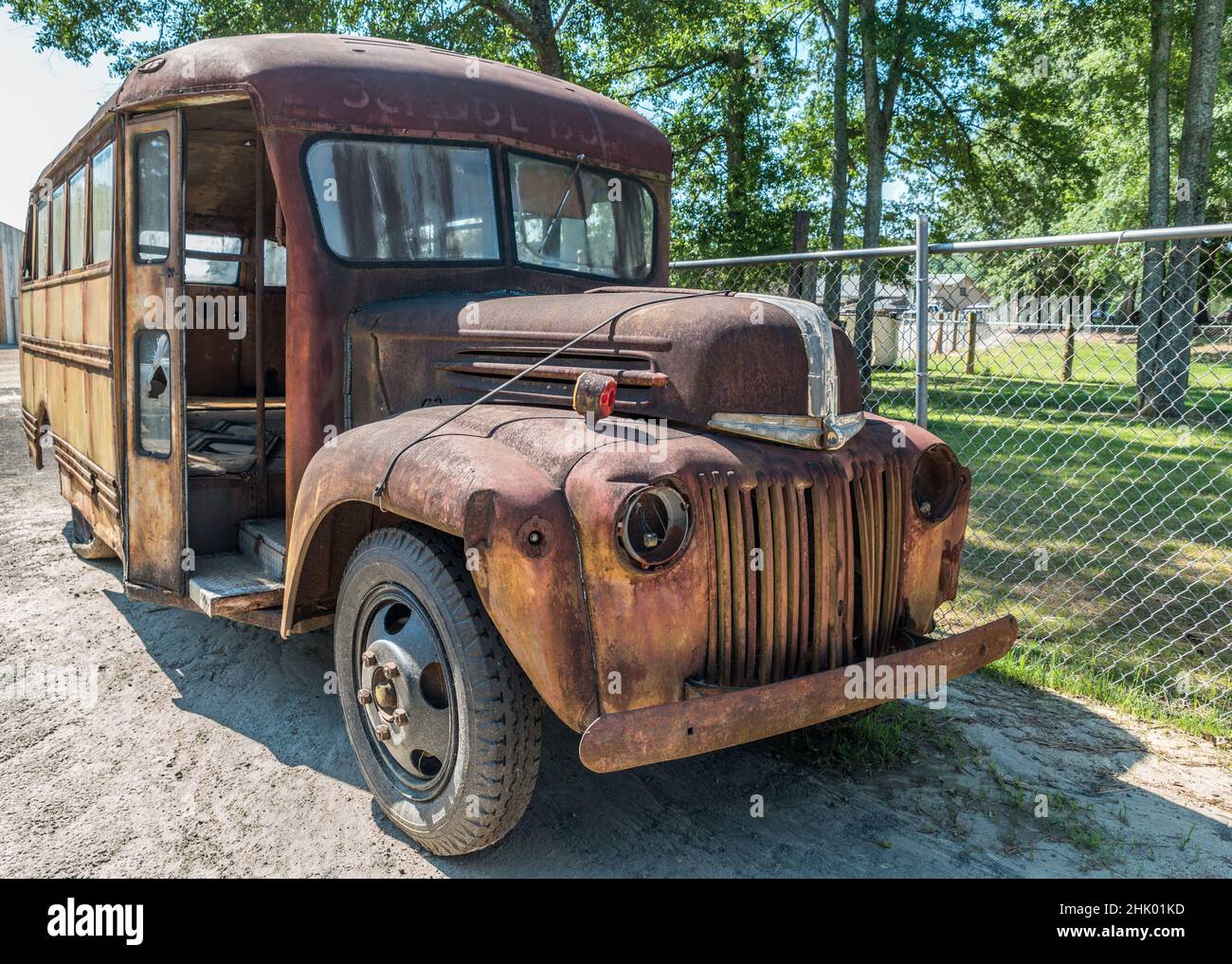 1940s school bus hi-res stock photography and images - Alamy