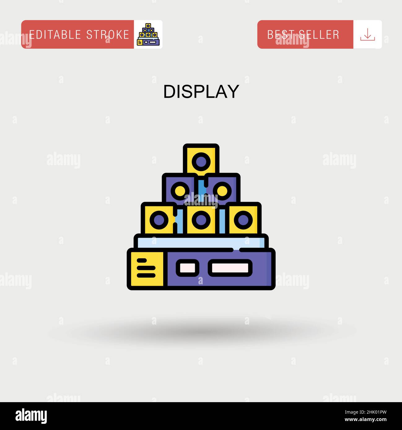 Scene for product display Stock Vector Images - Alamy