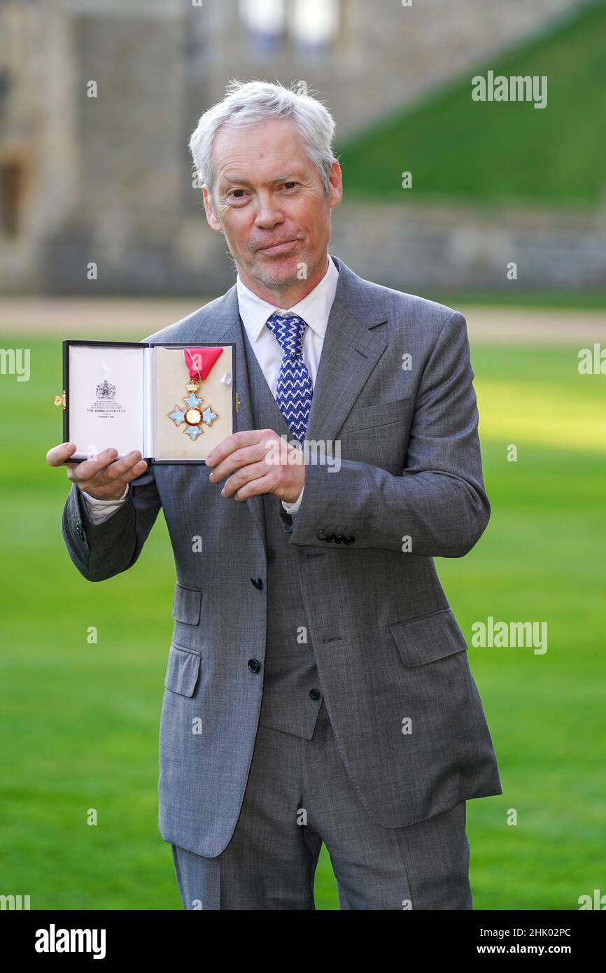 Jasper Morrison after receiving his CBE (Commander of the Order of the ...