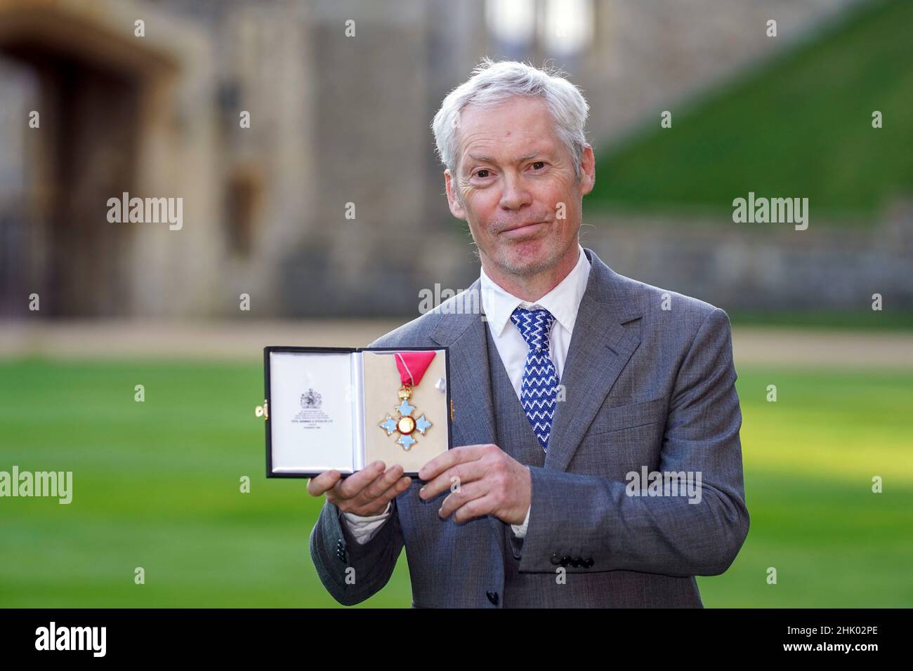 Jasper Morrison after receiving his CBE (Commander of the Order of the ...