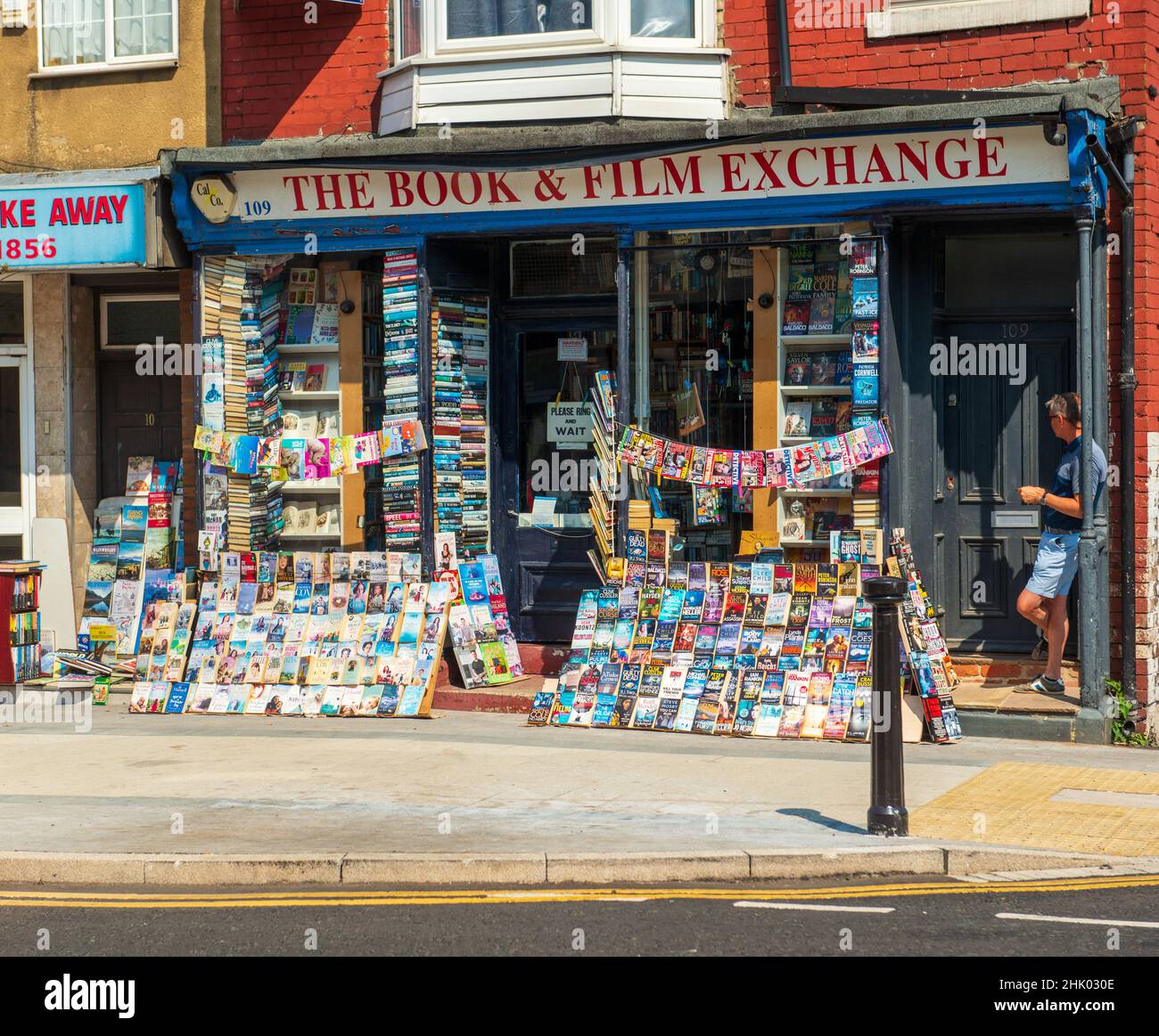 The Book and Film Exchange a charity book shop in Darlington Stock ...