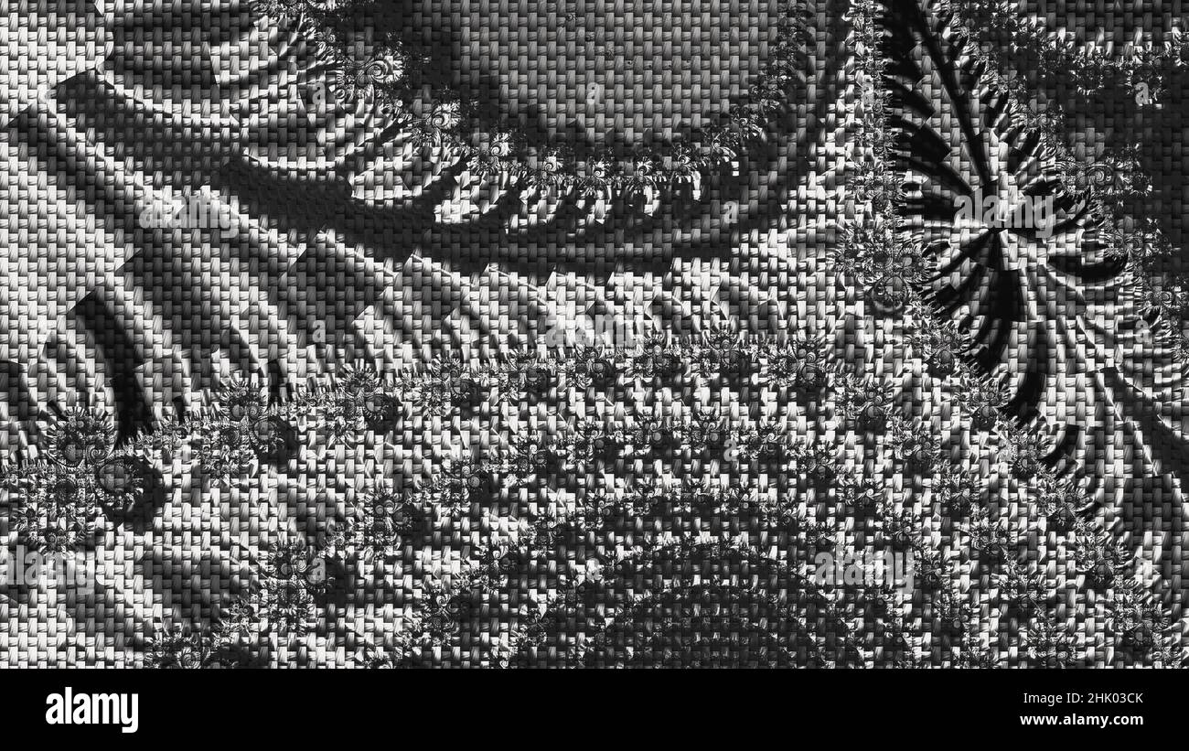 Abstract Computer generated Fractal design. A fractal is a never-ending ...