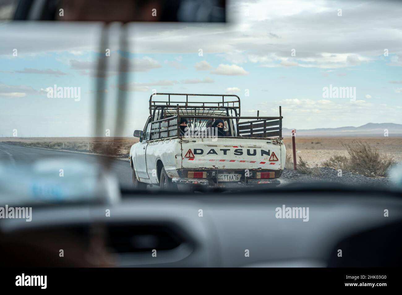 Syria view from the car Stock Photo - Alamy