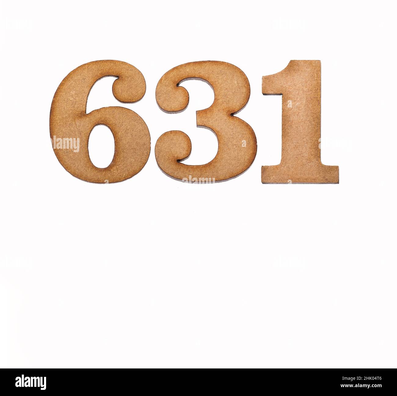 Number 631 Cut Out Stock Images & Pictures - Alamy