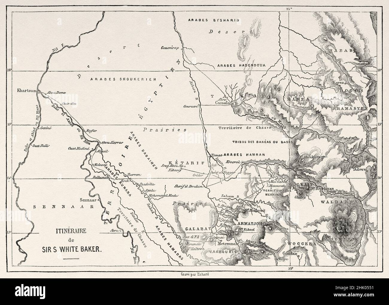 Abyssinia Map High Resolution Stock Photography and Images - Alamy