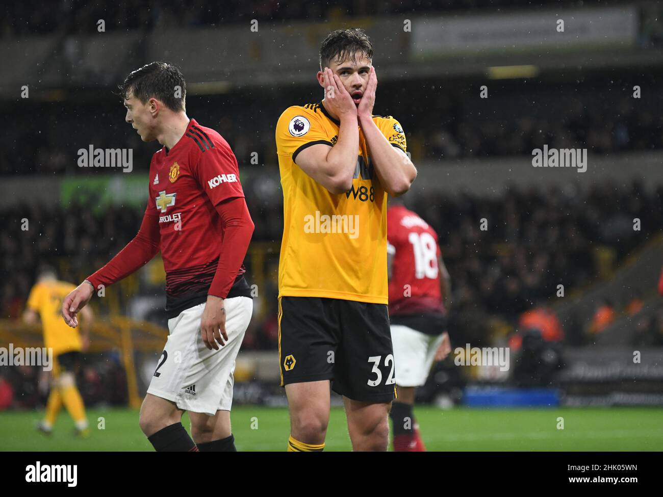 Wolves footballer Leander Dendoncker Wolverhampton Wanderers v ...