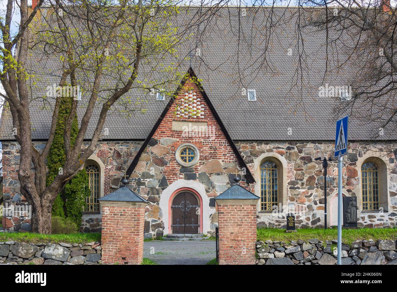 Medieval stone church of Lammi Finland Stock Photo - Alamy
