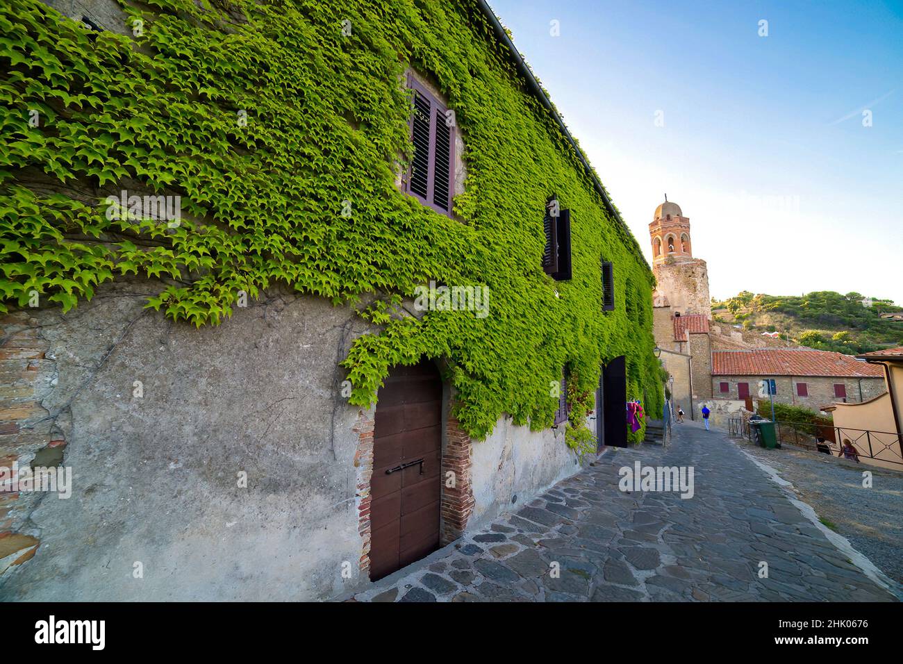 Old mysterious alley in the historic city, the best photo Stock Photo ...