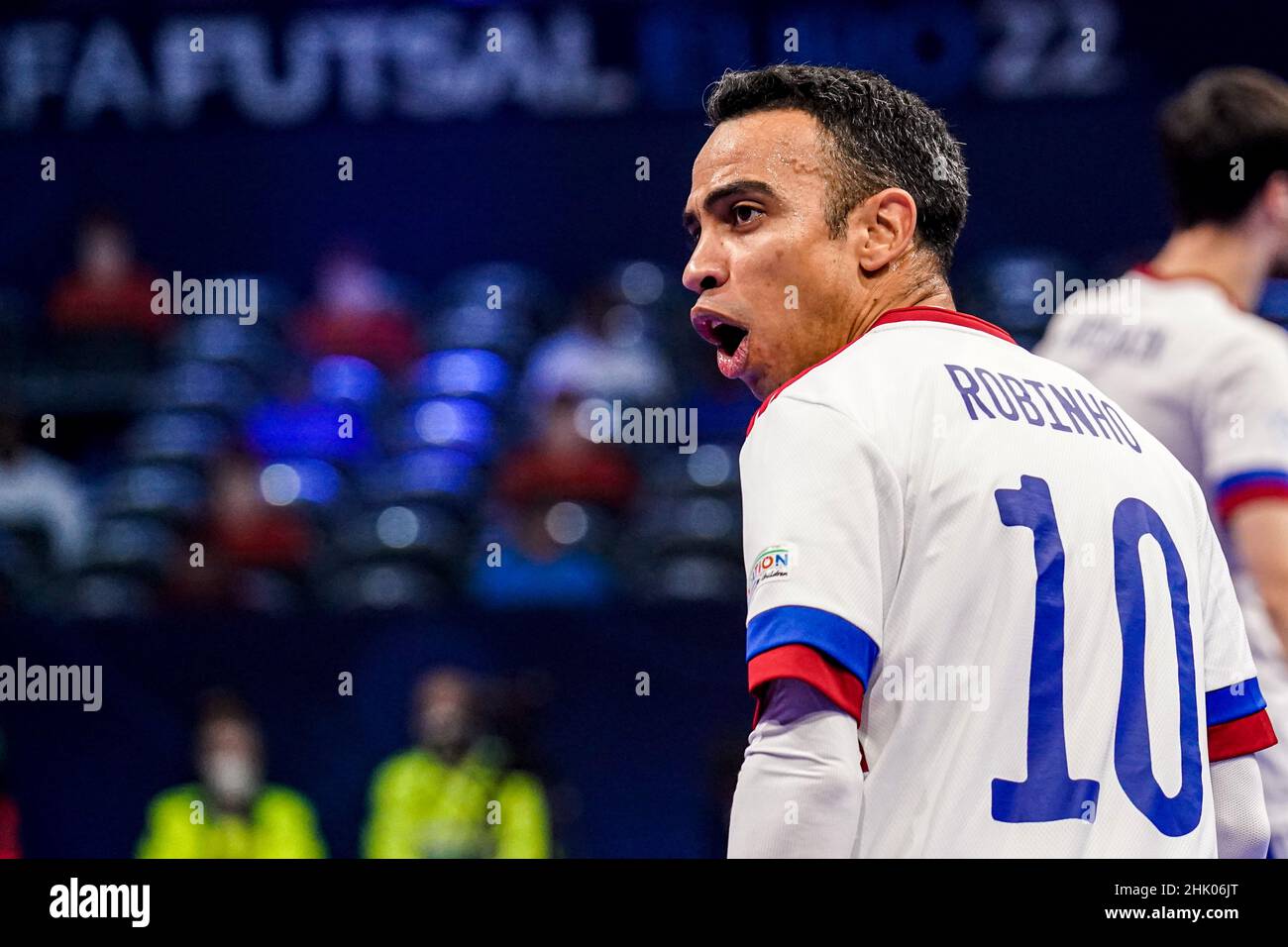 AMSTERDAM, NETHERLANDS - FEBRUARY 1: Robinho of Russia during the Men's ...