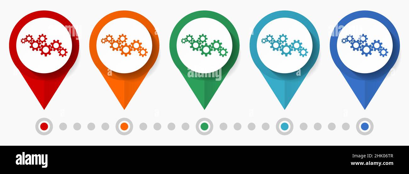 Mechanical pointers Cut Out Stock Images & Pictures - Alamy