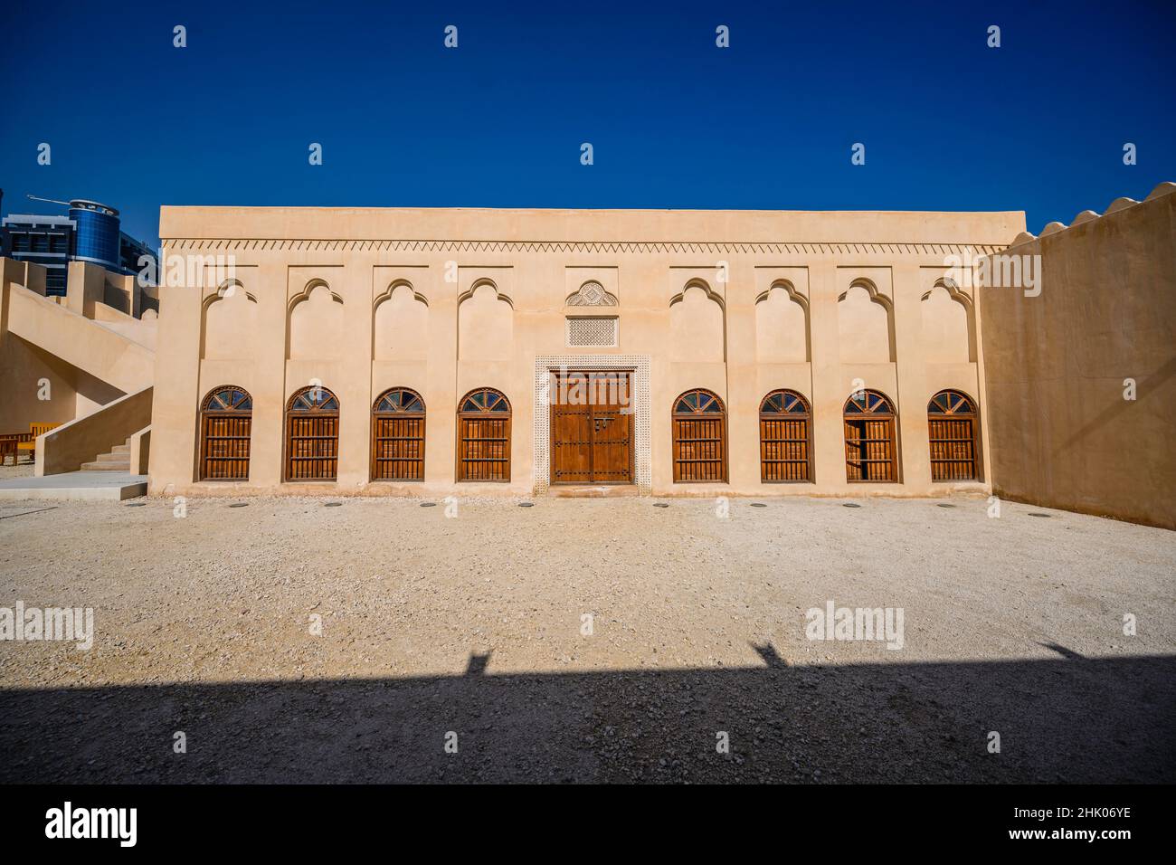 Sheikh Abdullah bin Jassim Al Thani's Old Palace Stock Photo - Alamy