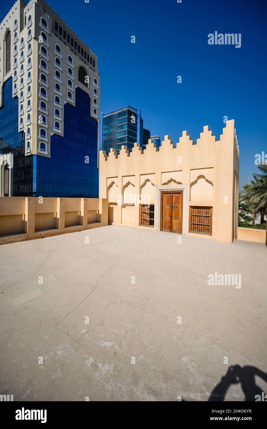 Sheikh Abdullah bin Jassim Al Thani's Old Palace Stock Photo - Alamy