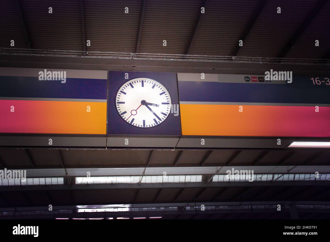 Hanging station sign hi-res stock photography and images - Alamy