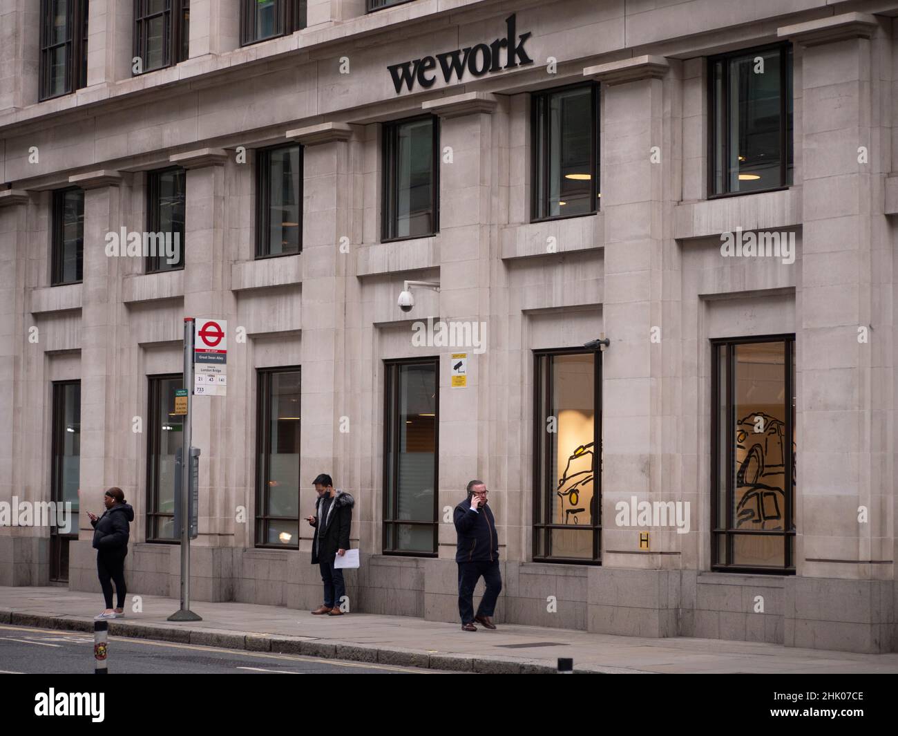 London offices wework hi-res stock photography and images - Alamy