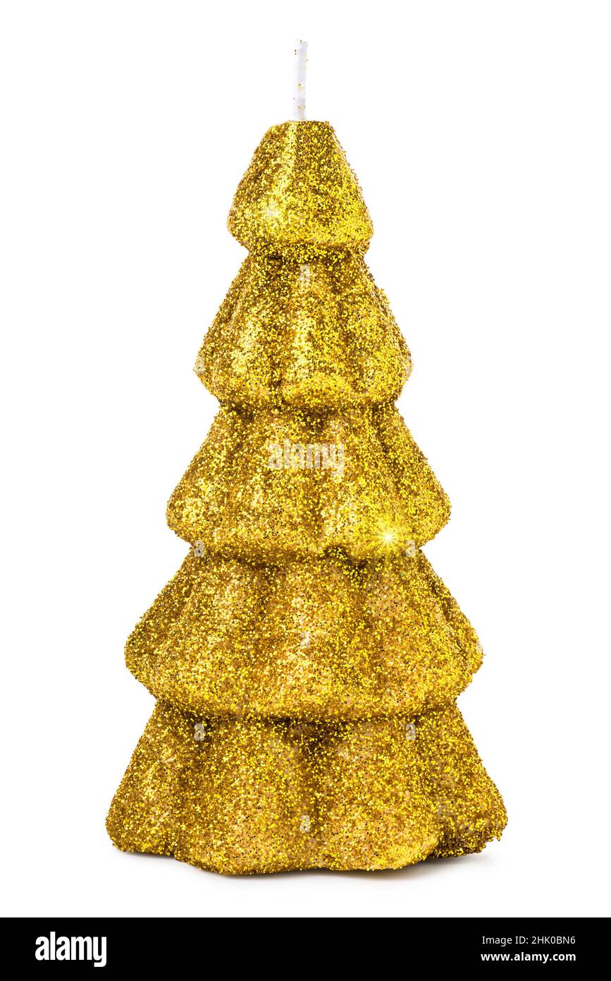 Gold candle cut out hi-res stock photography and images - Alamy