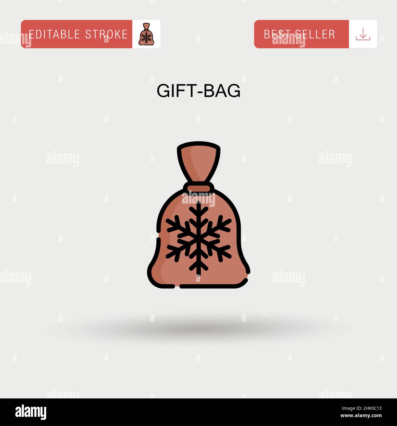 Shopping gift bag isolated Stock Vector Images - Alamy