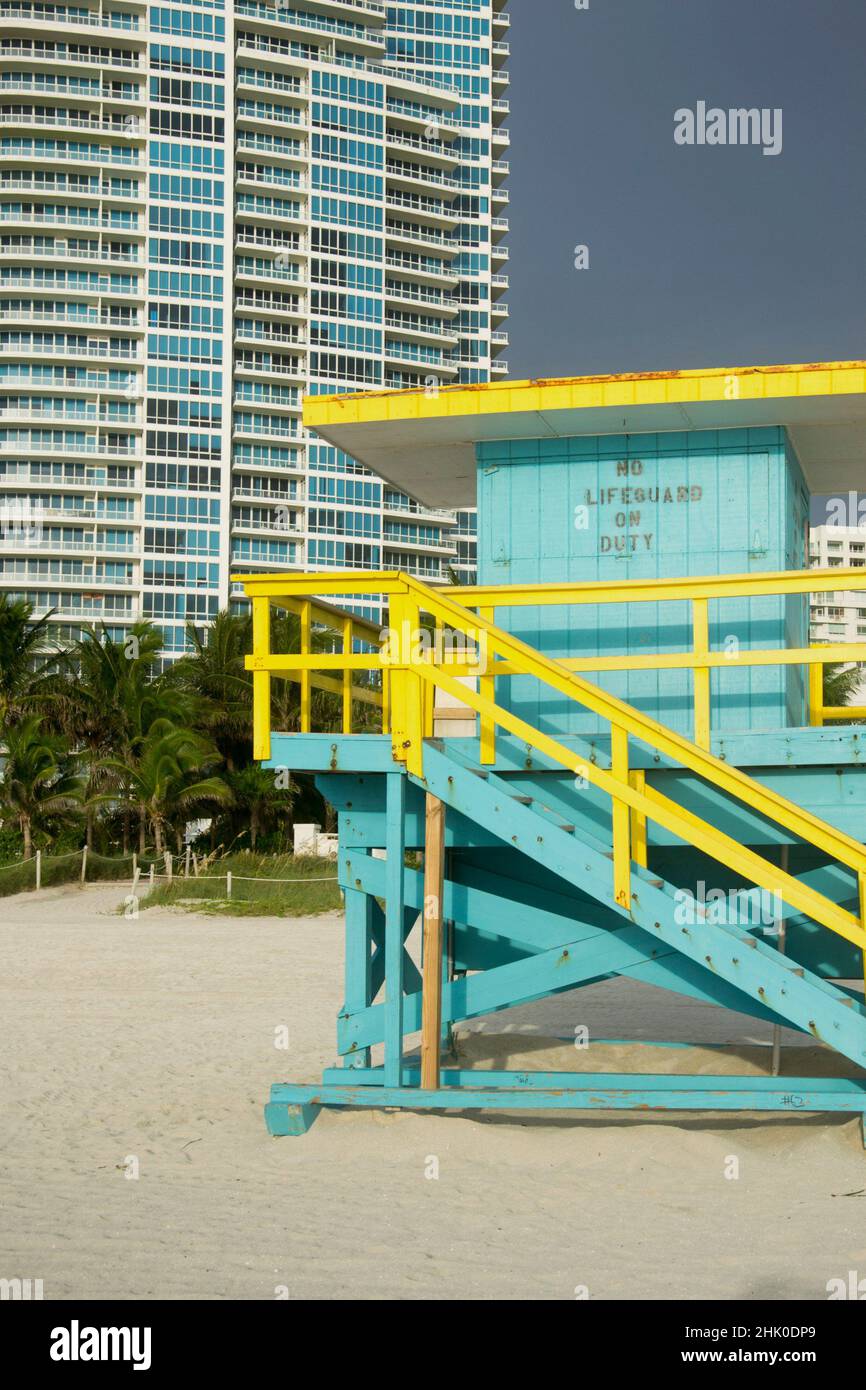 Miami beach lifeguard hi-res stock photography and images - Alamy