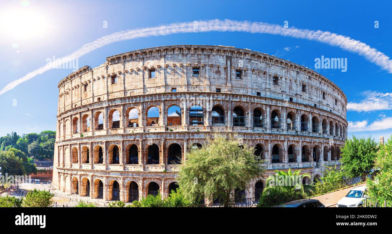 Colosseum full view hi-res stock photography and images - Alamy