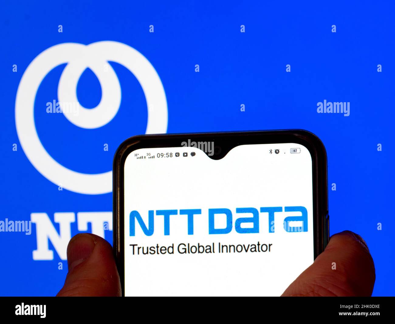 Logo ntt data hi-res stock photography and images - Alamy