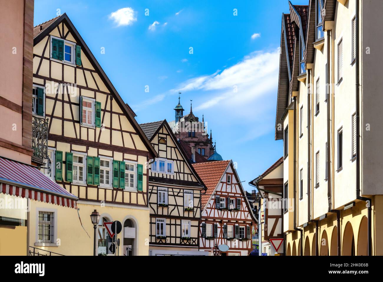 Cityscape of Gernsbach, Black Forest, Germany Stock Photo - Alamy