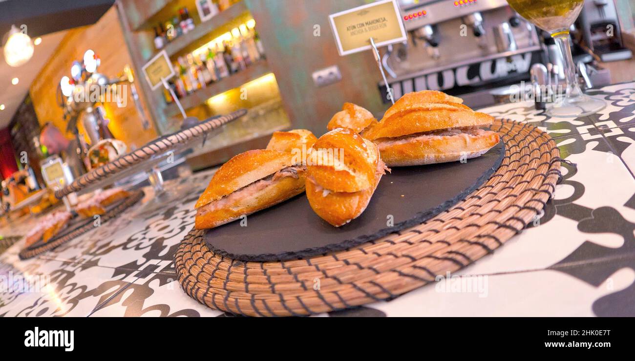 Spanish bar meal hi-res stock photography and images - Alamy