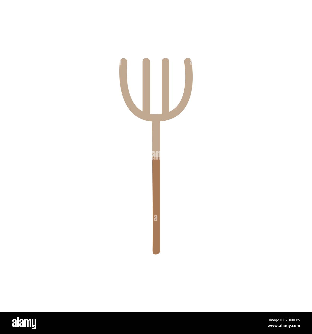 Tools garden on hay Stock Vector Images - Alamy