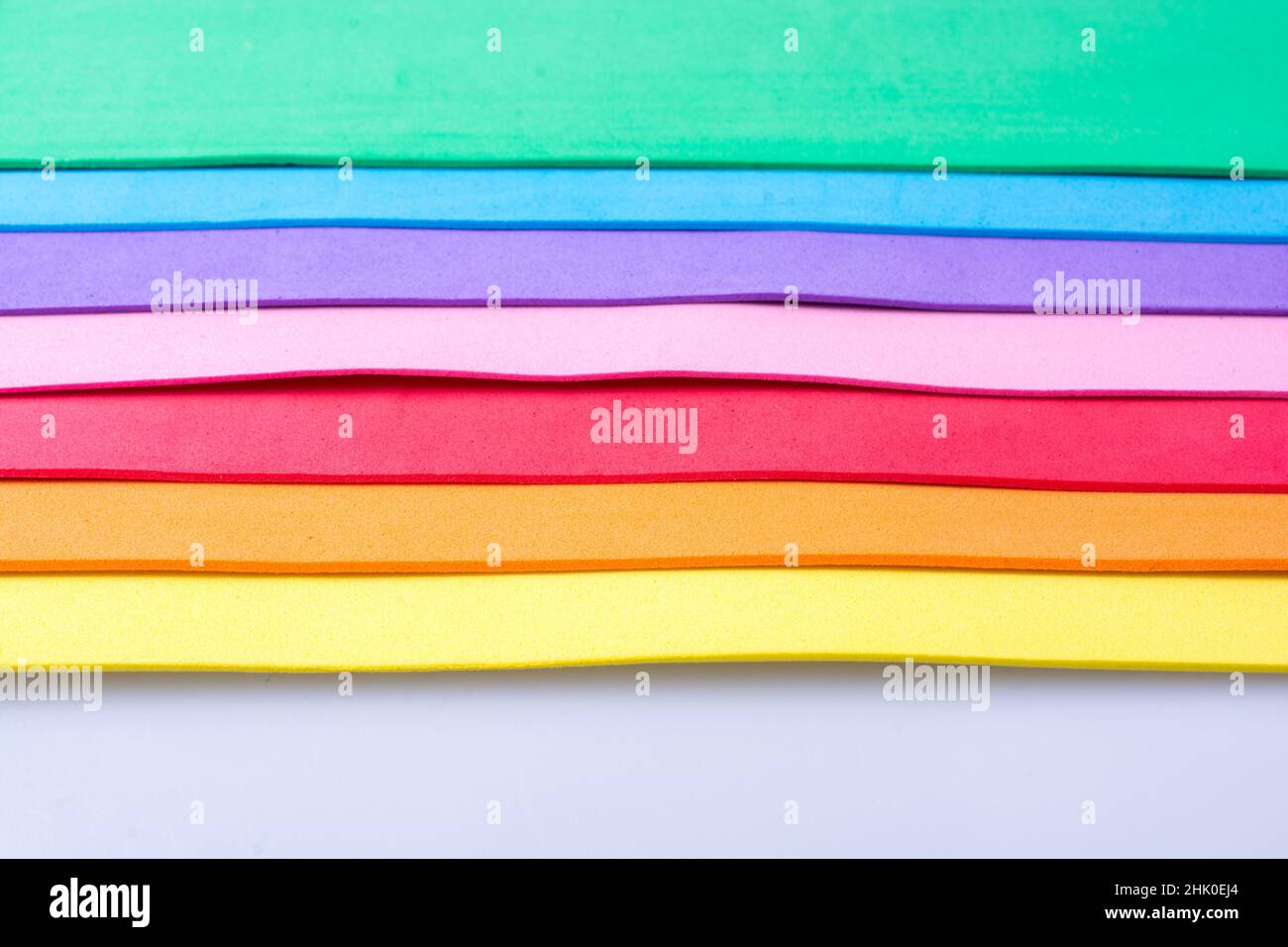 Material design colorful layers in geometric colorful overlap Stock ...