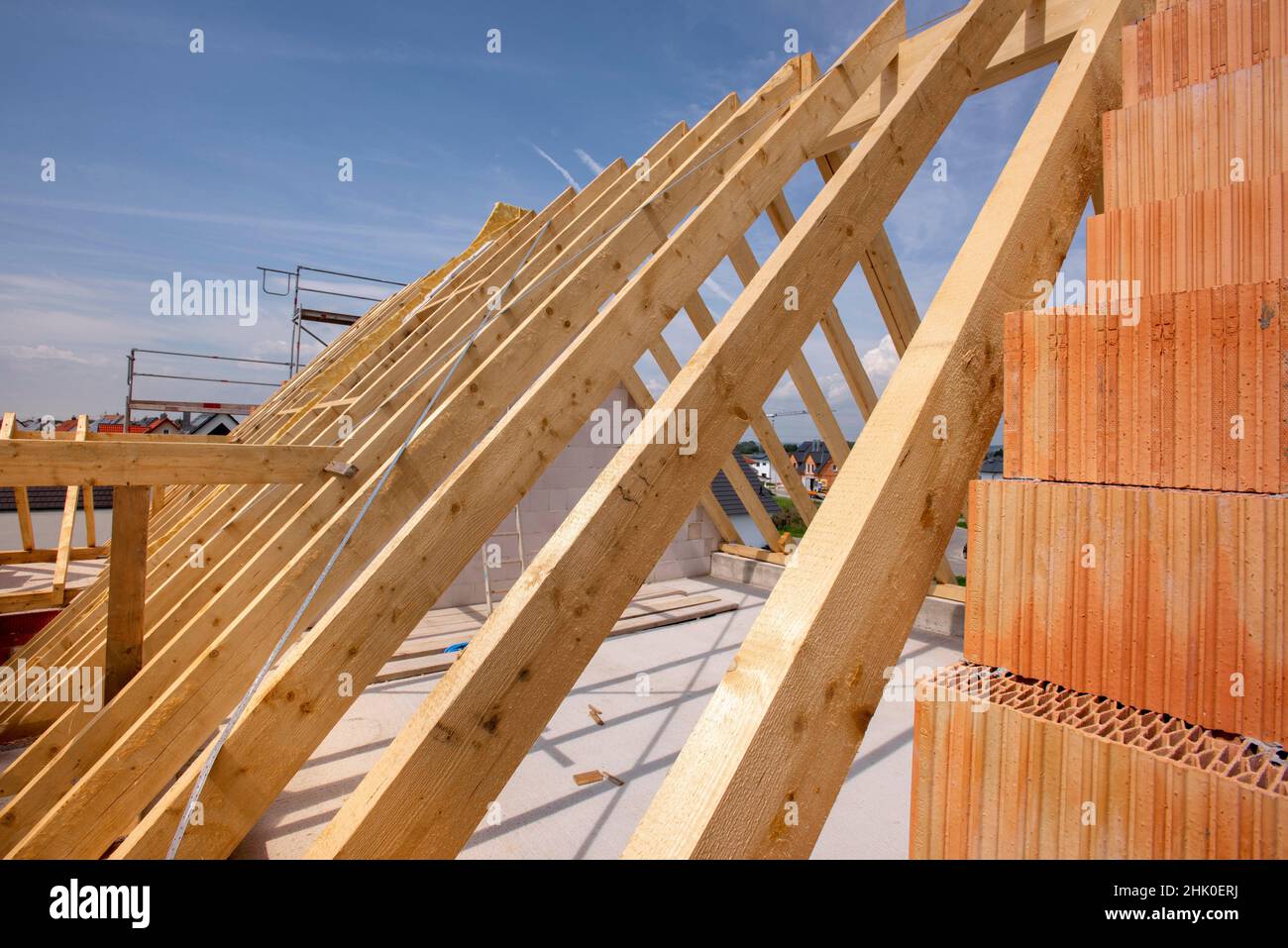 Rooftop top roof house hi-res stock photography and images - Alamy
