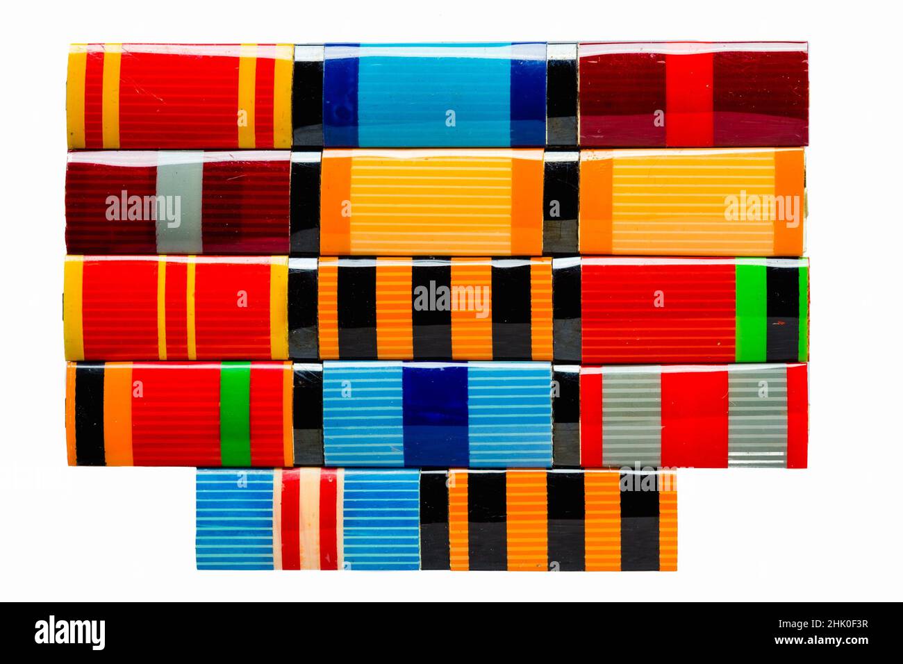 White medal ribbons hi-res stock photography and images - Alamy