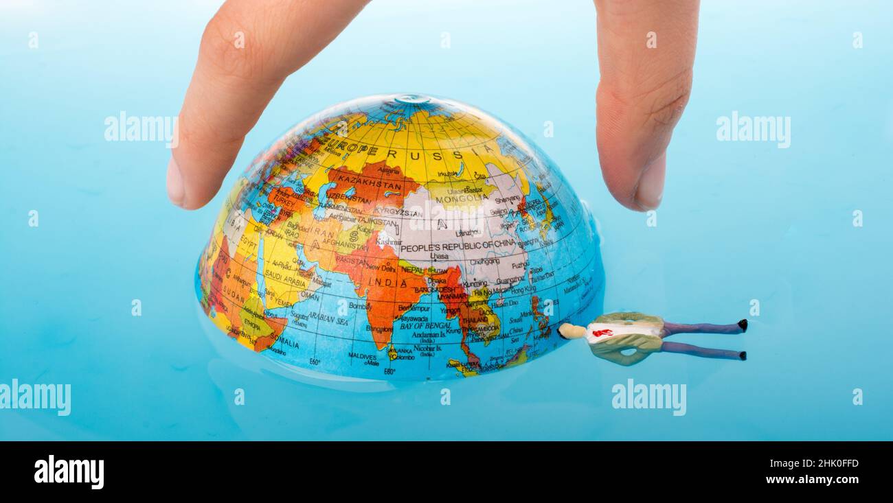 Floating figure in water hi-res stock photography and images - Alamy