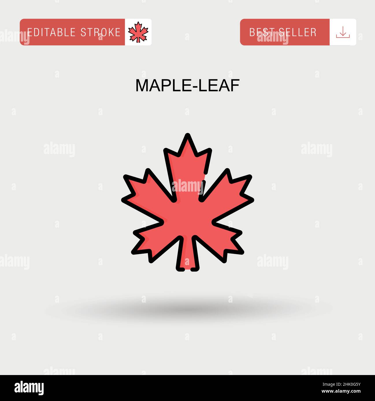 Canada maple forest Stock Vector Images - Alamy