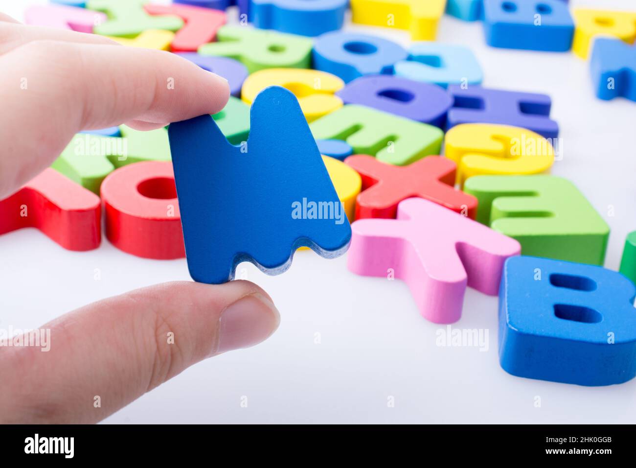 Hand lettering alphabet hi-res stock photography and images - Alamy