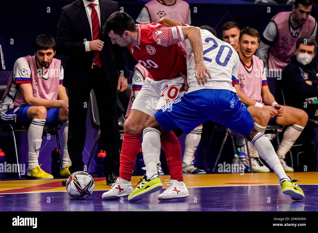 AMSTERDAM, NETHERLANDS - FEBRUARY 1: Bruno Petry Branco of Georgia ...