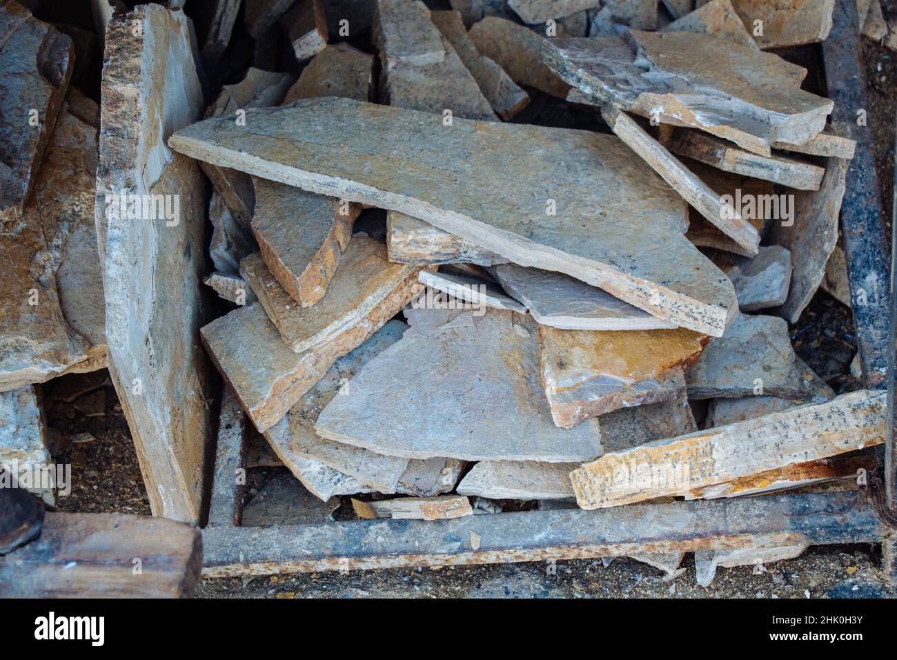 Piece broken granite stone hi-res stock photography and images - Alamy